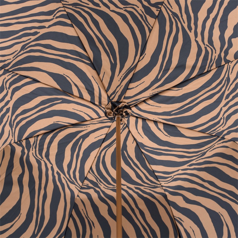 189 21028-11 G15 - Brown Zebra Print Umbrella