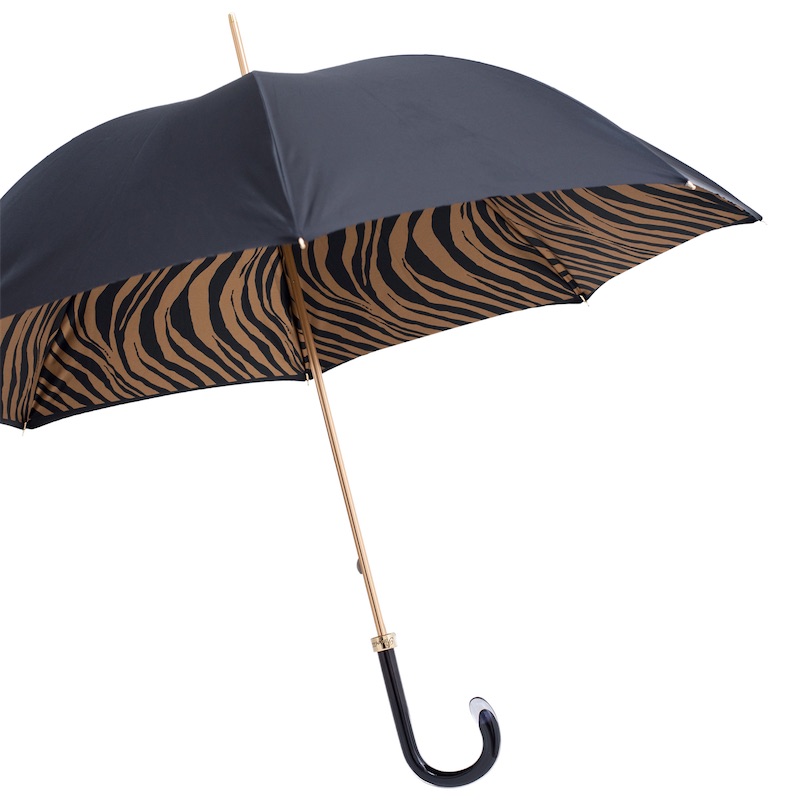 189 21028-11 G15 - Brown Zebra Print Umbrella