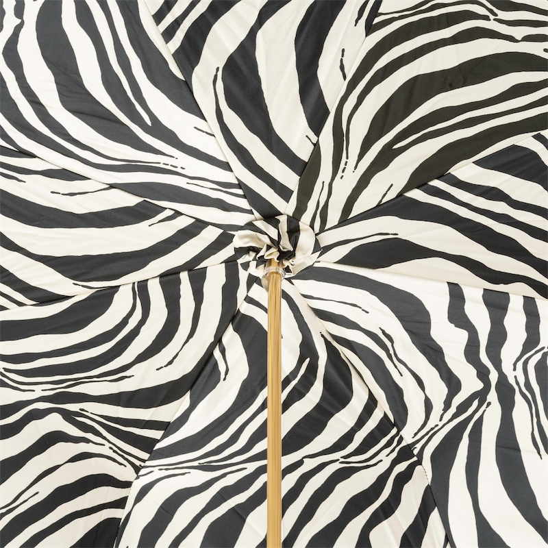 Pasotti Enameled Zebra Umbrella - Exclusive Umbrellas