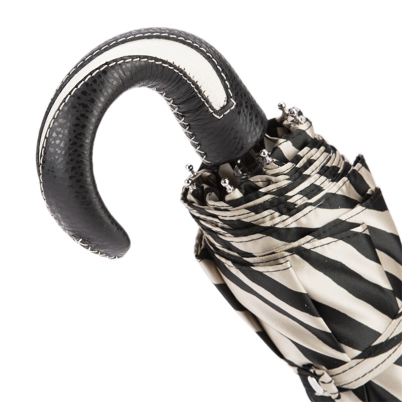 Pasotti Folding Zebra Umbrella - Pasotti Branded Umbrellas