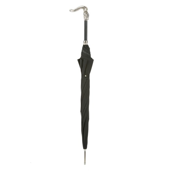 Pasotti Black Snake Umbrella - Luxury Umbrellas