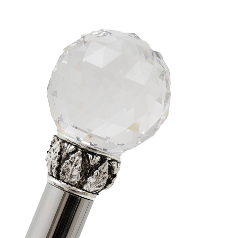 Pasotti Crystal Ball Cane - Unique Walking Canes