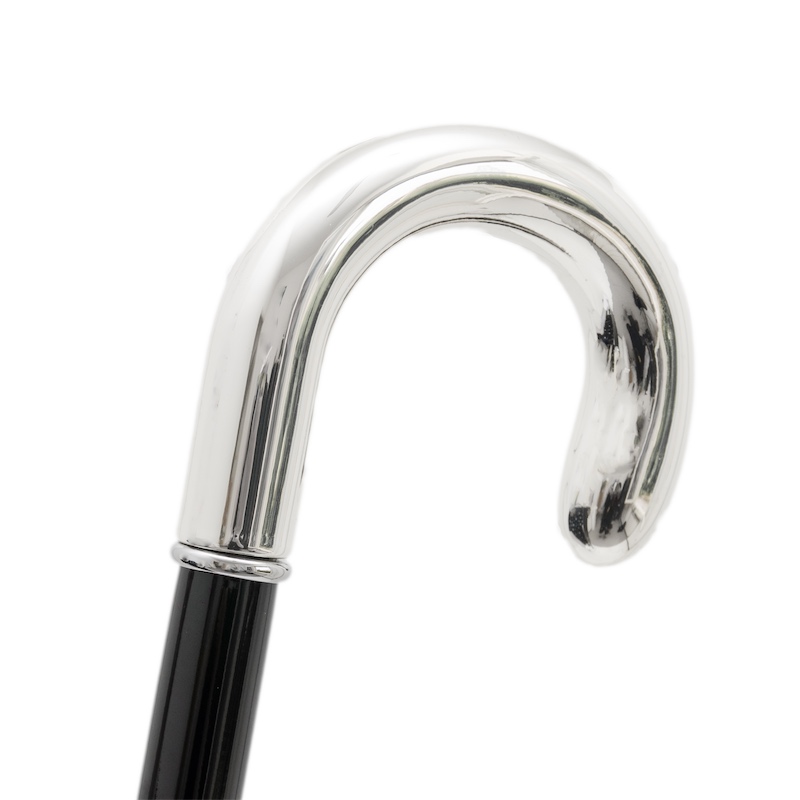 Pasotti Silver Dandy Cane - Classic Walking Sticks